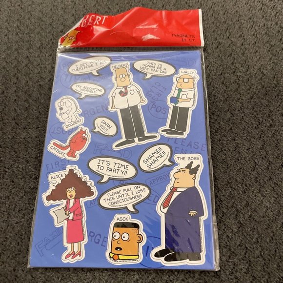 Other | New Dilbert Magnet Set Office Fun C4 | Poshmark